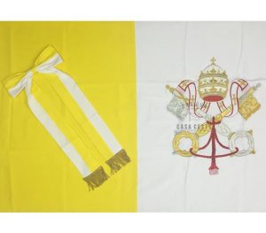 Bandera Papal de Ceremonia - Casa Cesto